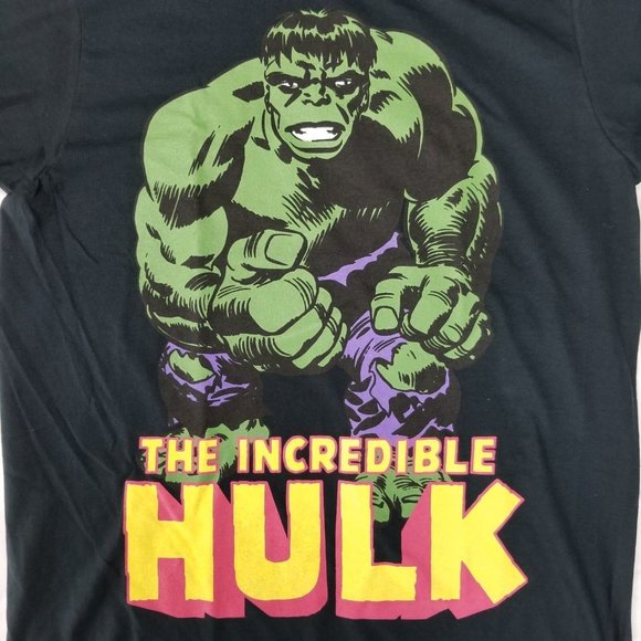 Marvel | Shirts | Marvel The Incredible Hulk Licensed Retro Comic Book ...